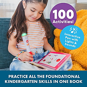 Educational Insights Hot Dots Kindergarten Workbook, Classroom Essentials, Ages 5+