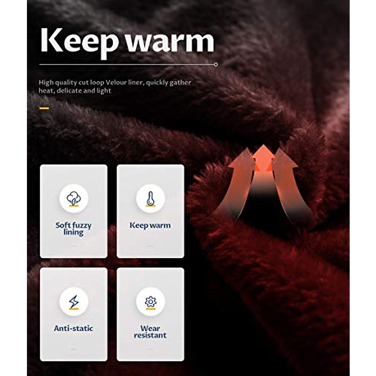 CREATMO US Men's Snowboard Jacket Snow Winter Coat Raincoat Line Printed Medium