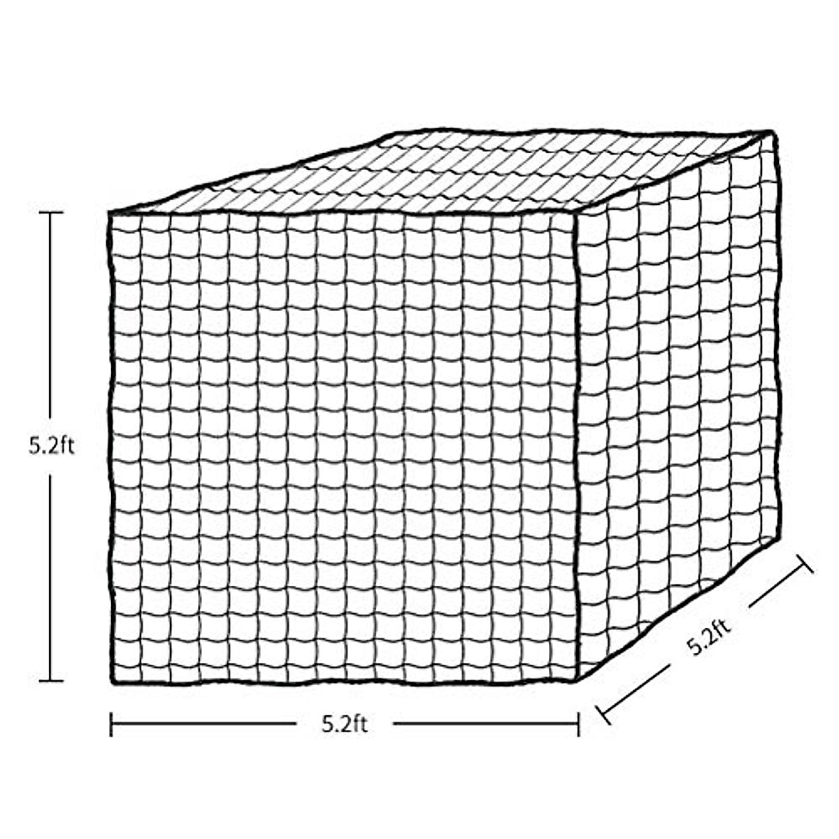 Aoneky Bale Hay Net - Slow Feed Haynet for Horses