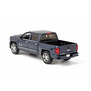 Motor Max 2018 Chevy Silverado Pick-Up Truck (Centennial Edition), Steel Blue 79353BU - 1/27 Scale Diecast Model Toy Car