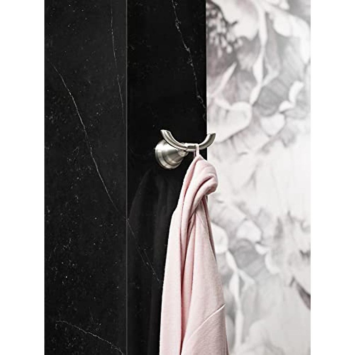 Moen MY0303BN Halle Double Robe Hook, Brushed Nickel