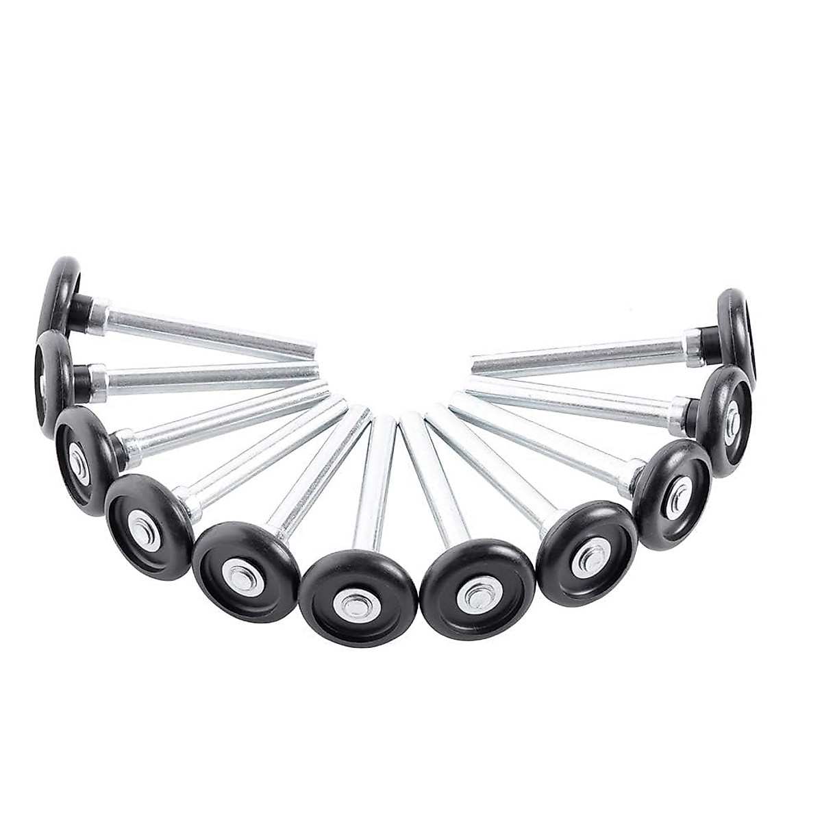 HOME MASTER HARDWARE Garage Door Hinge & Roller Tune Up Kit，Garage Door Hardware Kit for 16 x 7 or 18 x 7 Door