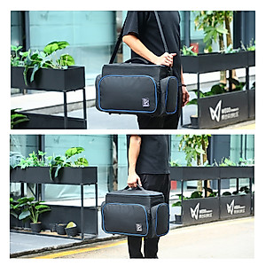 PDTXCLS DRZERUI Carrying Case for PS5, Travel Bag for Playstation DualSens Controller, PS5 Games, Console Base and Gaming Accessories