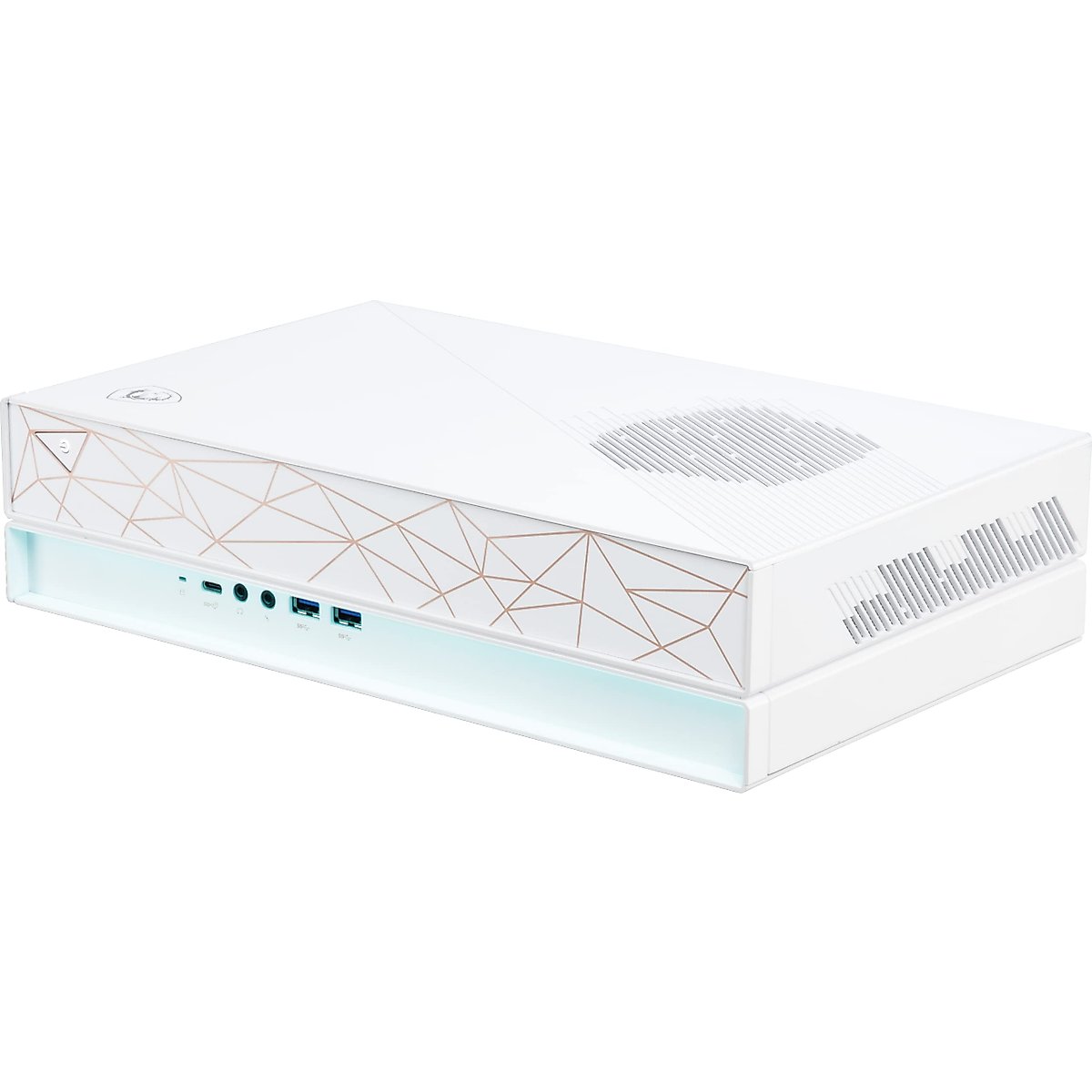 MSI Creator P50 (SFF) Creator Desktop: Intel Core i7-13700F, RTX 3050, 16 GB DDR4, 512GB M.2 NVMe, WiFi 6E, Keyboard, VR Ready, Windows 11 Home: White 13TH-243US