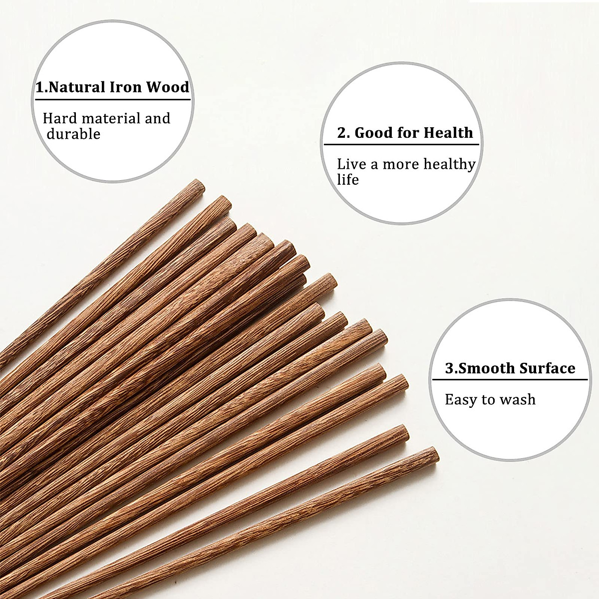 10 Pairs Reusable Chopstick Helpers Chopsticks Hinges Connector Practice Chinese Chop Stick Training Chopsticks for Adults, Beginner, Trainers or Learner (Chopsticks Included)