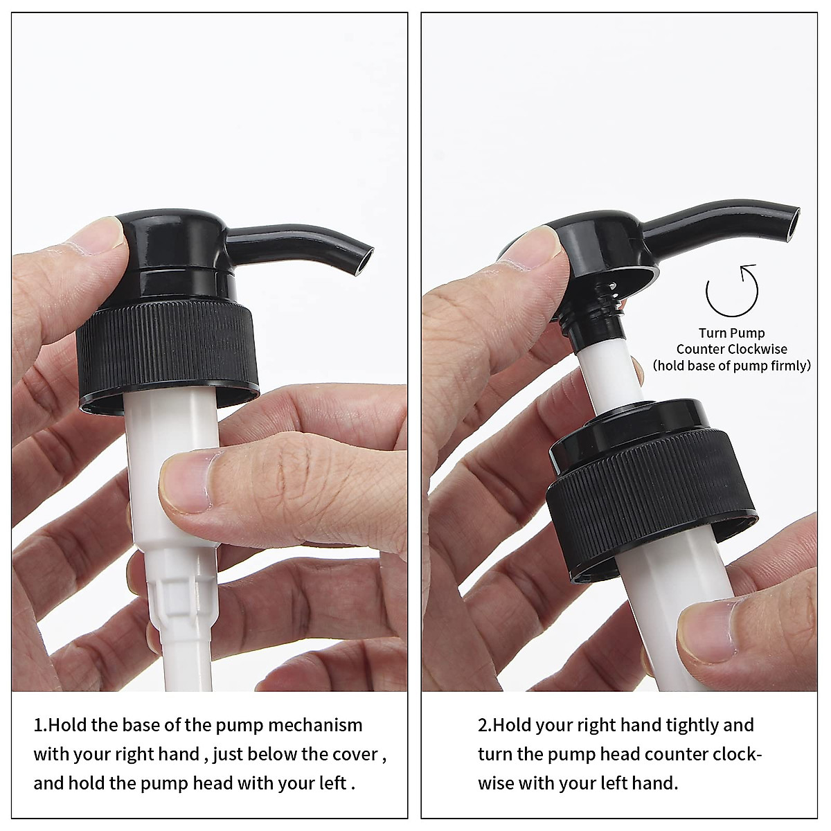 GOYISEE Shampoo and Conditioner Dispenser for Shower Wall 3 Chamber - Drill Free Square Shower Soap Dispenser Wall Mount with Waterproof Labels (3 Bottles 3 Wall Mounts-Green)