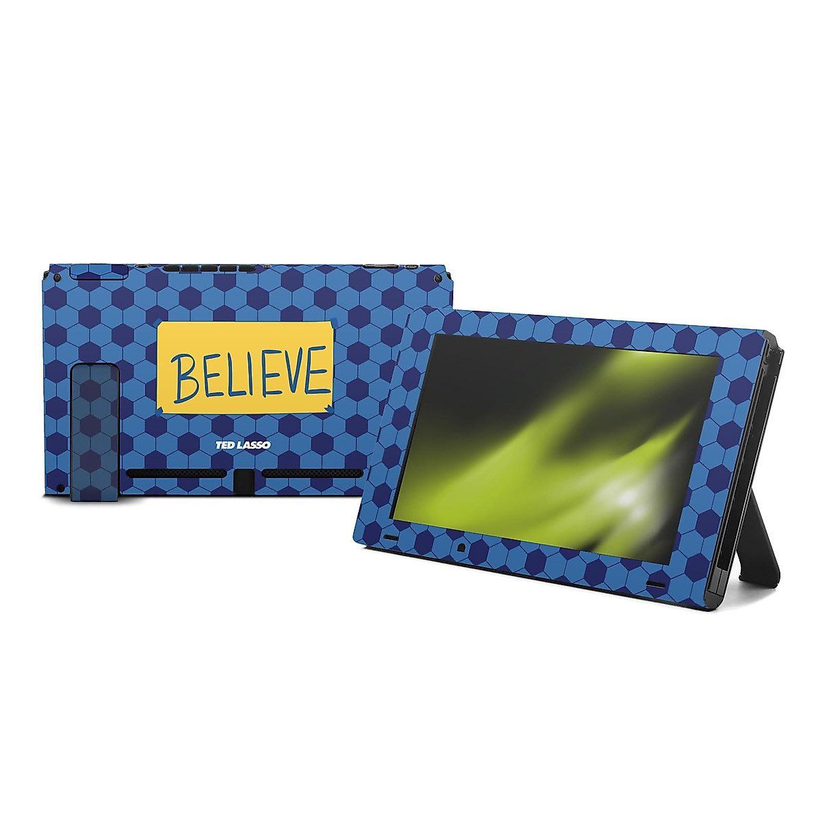 Head Case Designs Officially Licensed Ted Lasso Believe Season 1 Graphics Vinyl Sticker Gaming Skin Decal Cover Compatible With Nintendo Switch Console & Dock