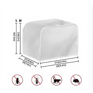 YEXIATODO Cute Guinea Pig Toaster 4 Slice Kitchen Small Appliance Cover with Handle Fits for Most Standard Long Slot Toasters Kitchen Aid Cover Home Kitchen Decor