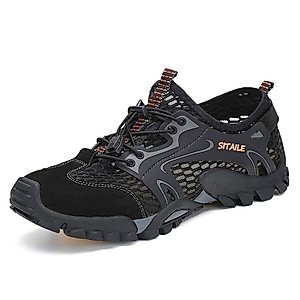 SITAILE Hiking Water Shoes for Men Women Quick Dry Barefoot Aqua Swim River Shoes for Pool Beach Fishing Water Hiking Sandals