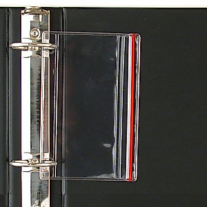 StoreSMART - Flash Drive Zipper Case for 3-Ring Binders - 10-Pack - Vinyl Plastic - R1831-FLASH10 - Made in USA