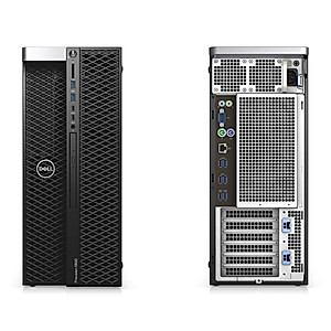 Dell Precision T5820 Workstation Intel Xeon W-2155 3.30GHz (Up to 4.50GHz) 10-Core Processor 64GB DDR4 Memory 1TB NVMe SSD + 4TB HDD NVIDIA Quadro P4000 8GB (4x Display Port) Win 10 Pro (Renewed)