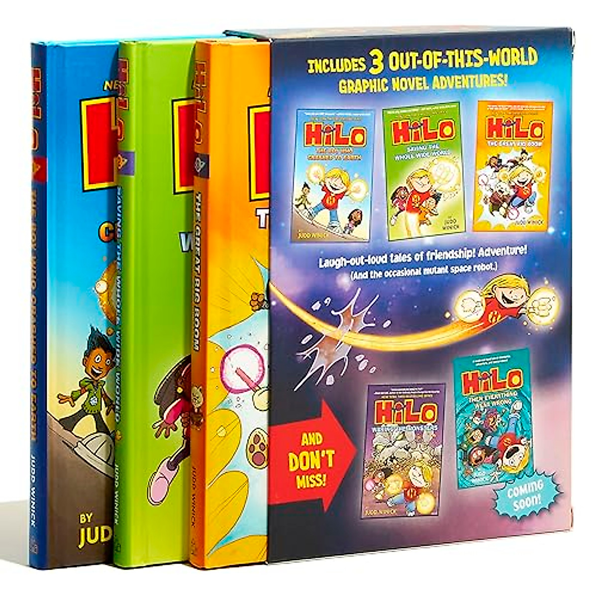 Hilo: Out-of-This-World Boxed Set: (A Graphic Novel Boxed Set)