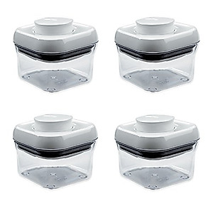OXO Good Grips POP Square 0.3-Quart Storage Container (Set of 4)