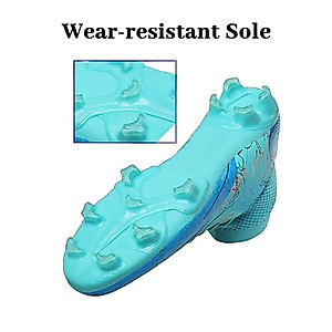 AOSENSS Unisex's Firm Ground Soccer Cleats Shoe Breathable Outdoor/Indoor/Competition/Training Youth Turf Ankle Boots