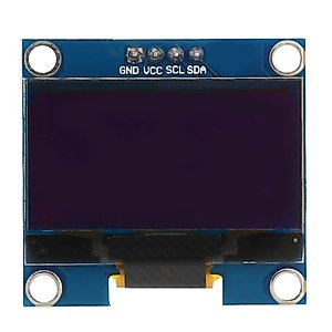 Walfront 1.3 Inch 128X64 IIC I2C SPI Serial OLED Display Module White Text Color for MP3 Function Cellphone Smart Health Device