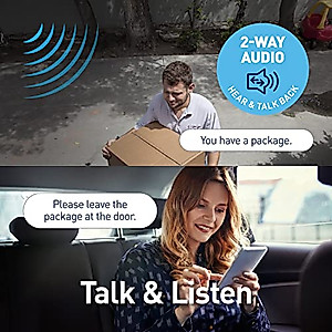 Swann Home Security Camera System with 2TB HDD, 8 Channel 4 Cam, 4K Ultra HD DVR, Indoor/Outdoor Wired Surveillance CCTV, Color Night Vision, Heat/Motion Warning Light, Alexa + Google, SWDVK-855804WL