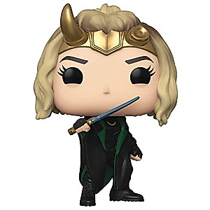 POP Marvel: Loki - Sylvie Funko Pop! Vinyl Figure (Bundled with Compatible Pop Box Protector Case), Multicolored, 3.75 inches