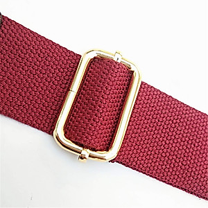 Beacone Wide Purse Strap Adjustable Canvas Replacement Crossbody Handbag Shoulder Bag Strap