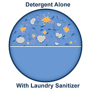 Laundry Sanitizer/for Commercial or Household use/Made in USA/Quality Chemical / 1 Gallon (128 oz.)
