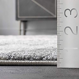 nuLOOM Shaina Tribal Area Rug, 5' x 7' 5", Grey