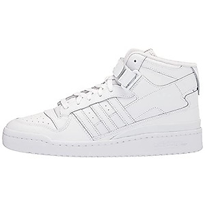 adidas Originals Forum Mid White/White/White 9 D - Medium