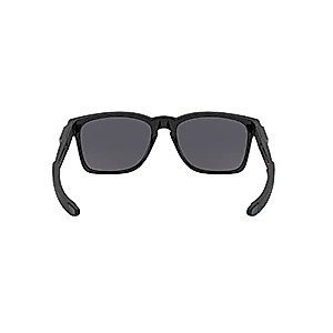Oakley Men's OO9272 Catalyst Square Sunglasses, Black Iridium, 55 mm