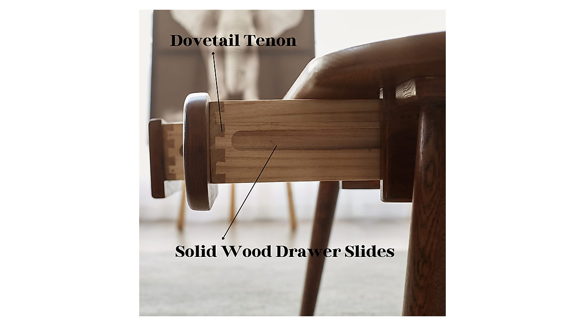 Bamskov Solid Wood Coffee Table - Modern & Stylish