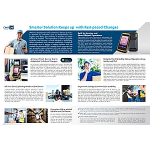 CipherLab RS51 2D Imager Android 8.1 LTE/BT/WiFi/GPS/NFC/GMS Barcode Scanner 4.7" HD Touch Screen