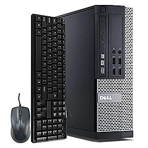 Dell OptiPlex 7020 SFF Computer Desktop PC, Intel Core i7 3.4GHz Processor, 16GB Ram, 512GB SSD Drive, WiFi & Bluetooth, HDMI, NVIDIA GT 1030 2GB DDR5, Keyboard and Mouse, Windows 10 (Renewed)