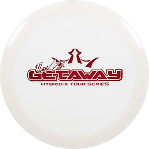 Dynamic Discs Limited Edition 2022 Team Series Mason Ford Bar Stamp Hybrid-X Getaway Fairway Driver Golf Disc [Colors May Vary] - 173-176g