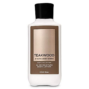 BATH AND BODY WORKS GIFT SET TEAKWOOD FOR MEN - Body Wash & Body lotion - FULL SIZE