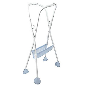 BÉABA, Baby Bath and Changing Table Stand, Camele'O Compatible, Foldable, Can be dismantled - Light Mist