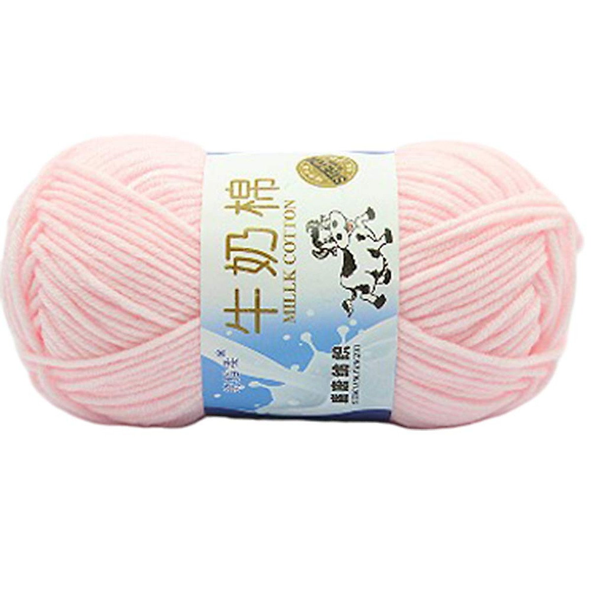 50g DIY Soft Milk Cotton Fiber for Knitting Sweater Blanket Scarf Crochet Knitting Yarn Ball