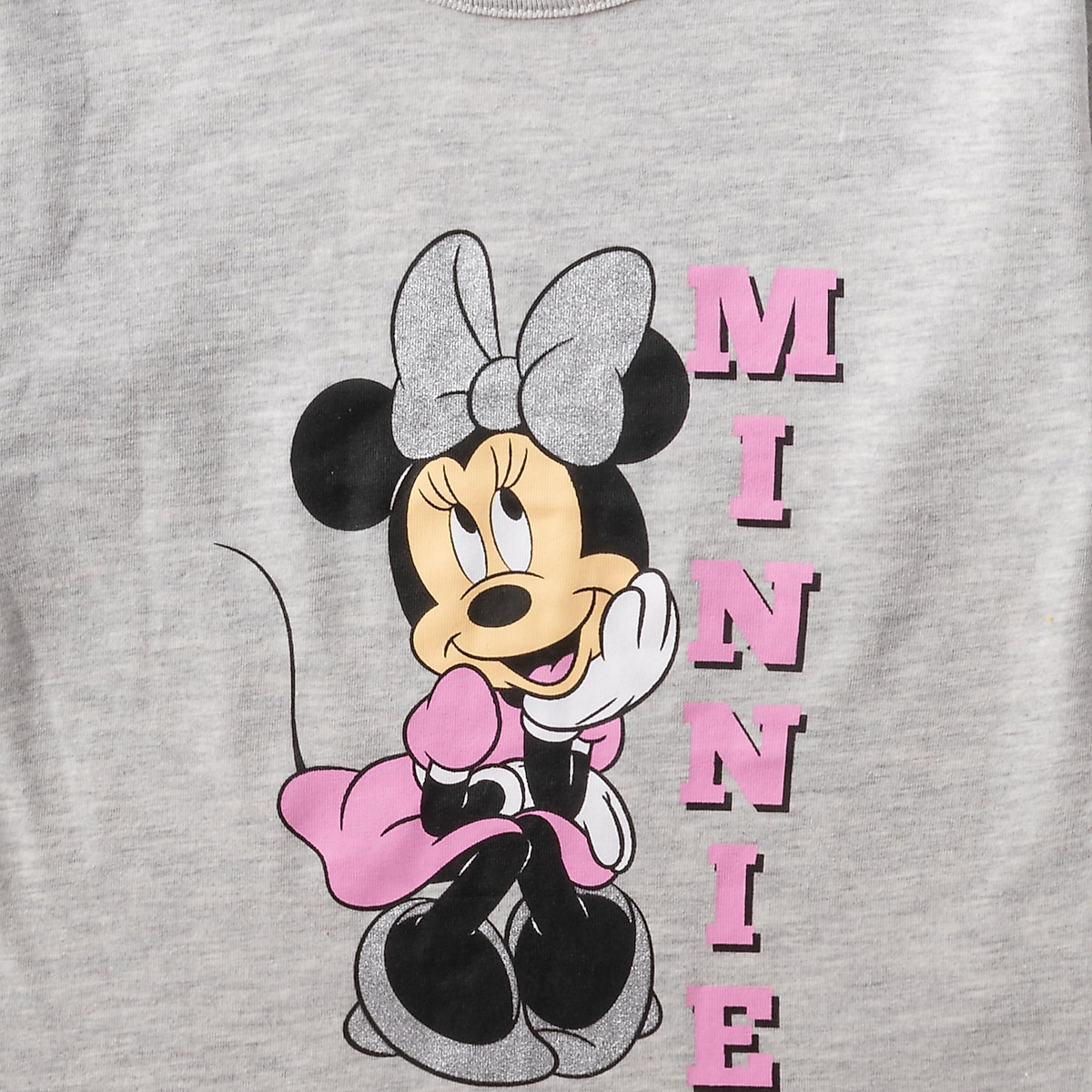 Disney Princess Minnie Mouse Frozen Elsa Anna Girls Long Sleeve Shirt, Vest and Legging Pants Set for Toddler and Little Kids