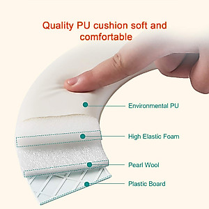 AGAKY Child Toilet Seat, Baby Toilet Reducers, Child Toilet Seat with Armrest and Backrest, Boys Girls Toilet Reducer Suitable for Round and Oval Toilets White