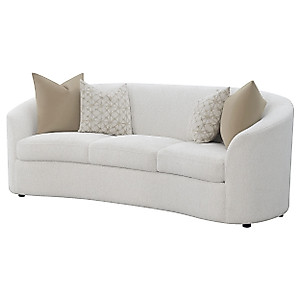 Coaster Home Furnishings Rainn Upholstered Tight Back Sofa Latte