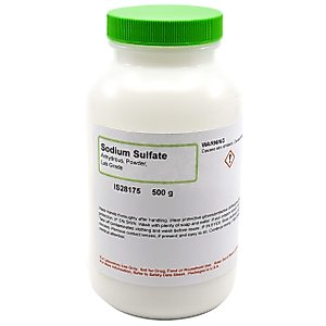 ALDON Innovating Science Laboratory-Grade Sodium Sulfate, Powder, Anhydrous, 500g - The Curated Chemical Collection
