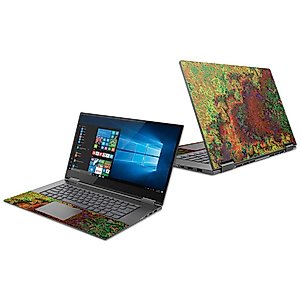 MightySkins Skin Compatible with Lenovo Yoga 730 15" (2018) - Rust | Protective, Durable, and Unique Vinyl Decal wrap Cover | Easy to Apply, Remove, and Change Styles | Made in The USA