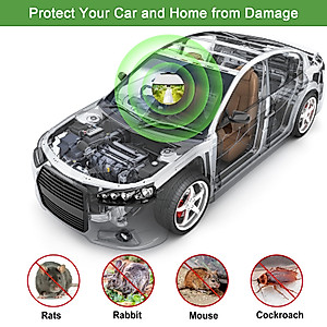 10 Pack Mouse Repellent Mice Deterrent Repellent for House, Rat Repellent Peppermint Oil to Repel Mice and Rats, Rodent Repellent Balls for Outdoor Indoor Pest Insect Control