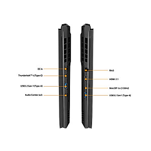 GIGABYTE AORUS 17H: 17.3" Thin Bezel FHD 1920x1080 360Hz Display, NVIDIA GeForce RTX 4080 Laptop GPU 12GB GDDR6, Intel Core i7-13700H, 16GB DDR5 RAM, 1TB SSD, Win11 Home AD (AORUS 17H BXF-74US554SH)