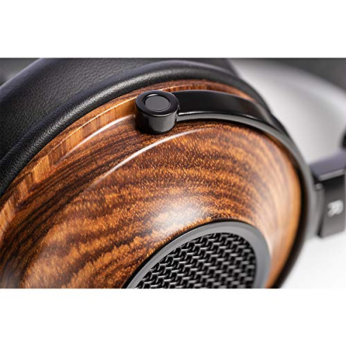 KLH Ultimate One Open-Back Over Ear Headphones | Premium Studio Music | High-Fidelity Beryllium Driver | Deep Bass | Hi-Res Audiophile Premium Quality | Real Zebrawood Ear Cups