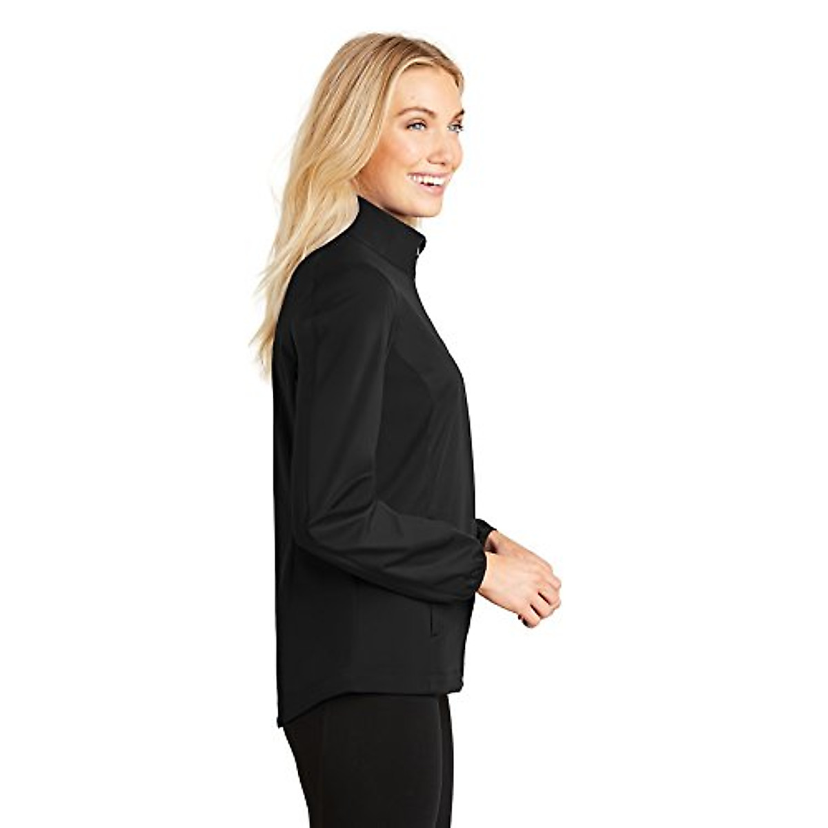 Port Authority Ladies Active Soft Shell Jacket. L717 Deep Black