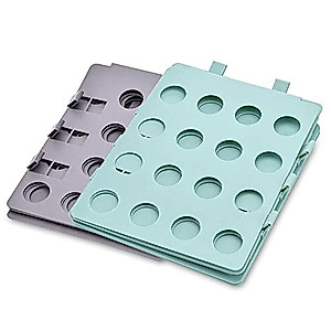MinLia Portable Plastic Clothes Folding Board Shirt T-Shirt Pants Sweater Closet Clothes Folding Board Clothing Folder Bender(Grey)