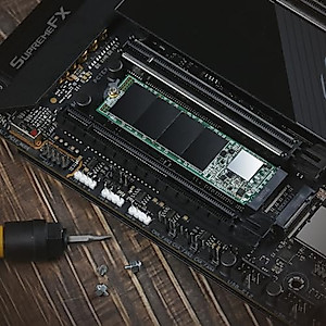 Transcend 1TB MTE115S M.2 2280 PCIe Gen3x4 SSD, 3D NAND, NVMe Internal Solid State Drive, Low-Power Consumption, SLC Cache, Up to 3,200 MB/s - TS1TMTE115S