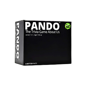 PANDO - The Party Game and Conversation Starter for Friends and Family - Icebreaker Game and Get to Know You Game - Compete to Answer Unpredictable Trivia Questions About Your Friends and Family