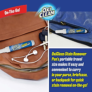 OxiClean On The Go Stain Remover Pen for Clothes and Fabric, Instant Stain Removal Stick, Pack of 3