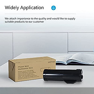 Phaser 3610/Workcentre 3615 Black Standard Capacity Toner Cartridge 106R02720 - UOTY Compatible 2 Pack 106R02720 Toner Replacement for Xerox WorkCentre 3615 3615DN 3615DNW DocuPrint P455DW Printer