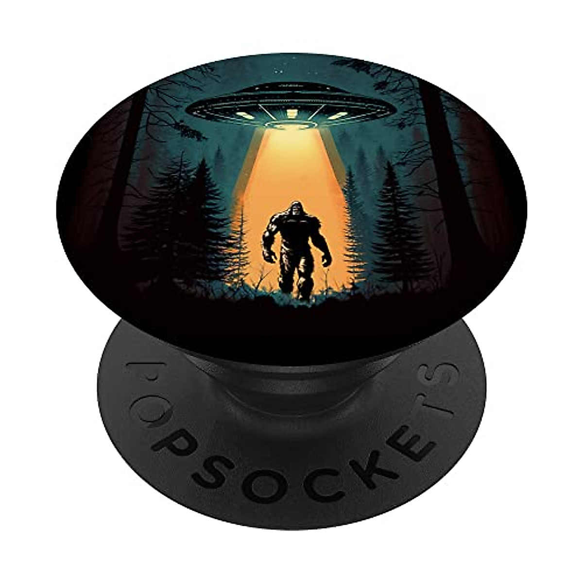 Funny Aliens UFO Bigfoot Sasquatch Conspiracy PopSockets Swappable PopGrip