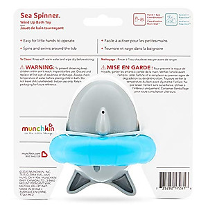 Munchkin® Sea Spinner™ Wind-Up Shark Baby and Toddler Bath Toy