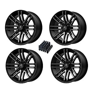 Full Set Of MSA M40 Rogue 16x7 4/137 10MM Wheels